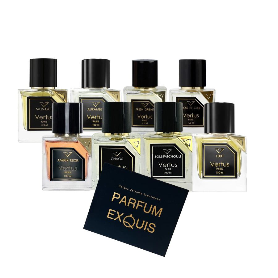 Vertus Discovery Sample set 8*1ml - Parfum Exquis | parfumexquis