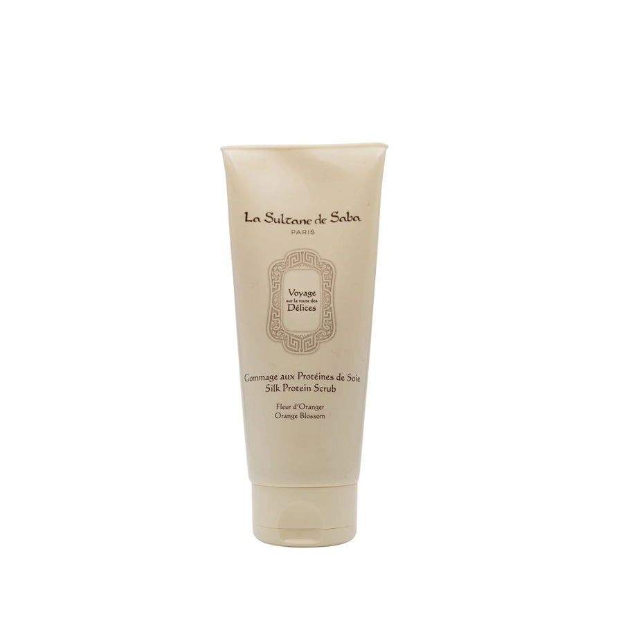 Silk Protein Scrub Orange Blossom | La Sultane de Saba | parfumexquis