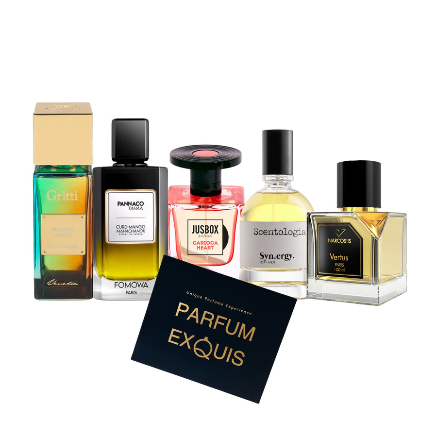 Mango Perfume Set (5 Fragrances, 1ml Each) | parfumexquis
