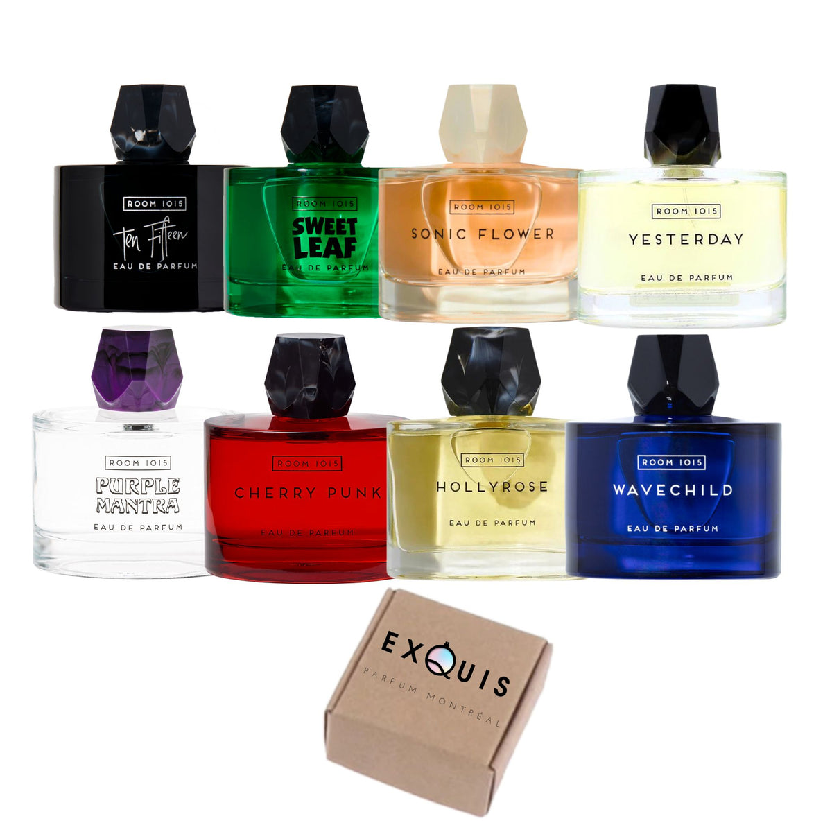 Room 1015 Discovery Set | 8-Piece Fragrance Sampler | Parfum Exquis ...