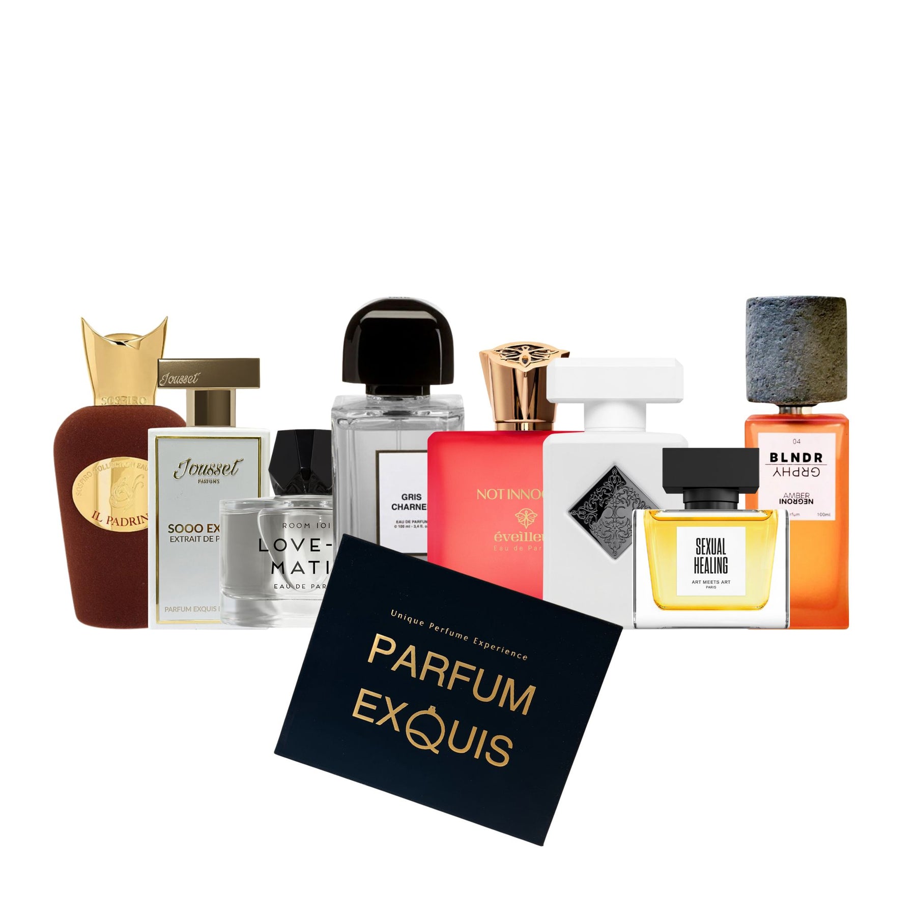 Set of Pins Perfume Collection - Embark on an Olfactory Journey ...