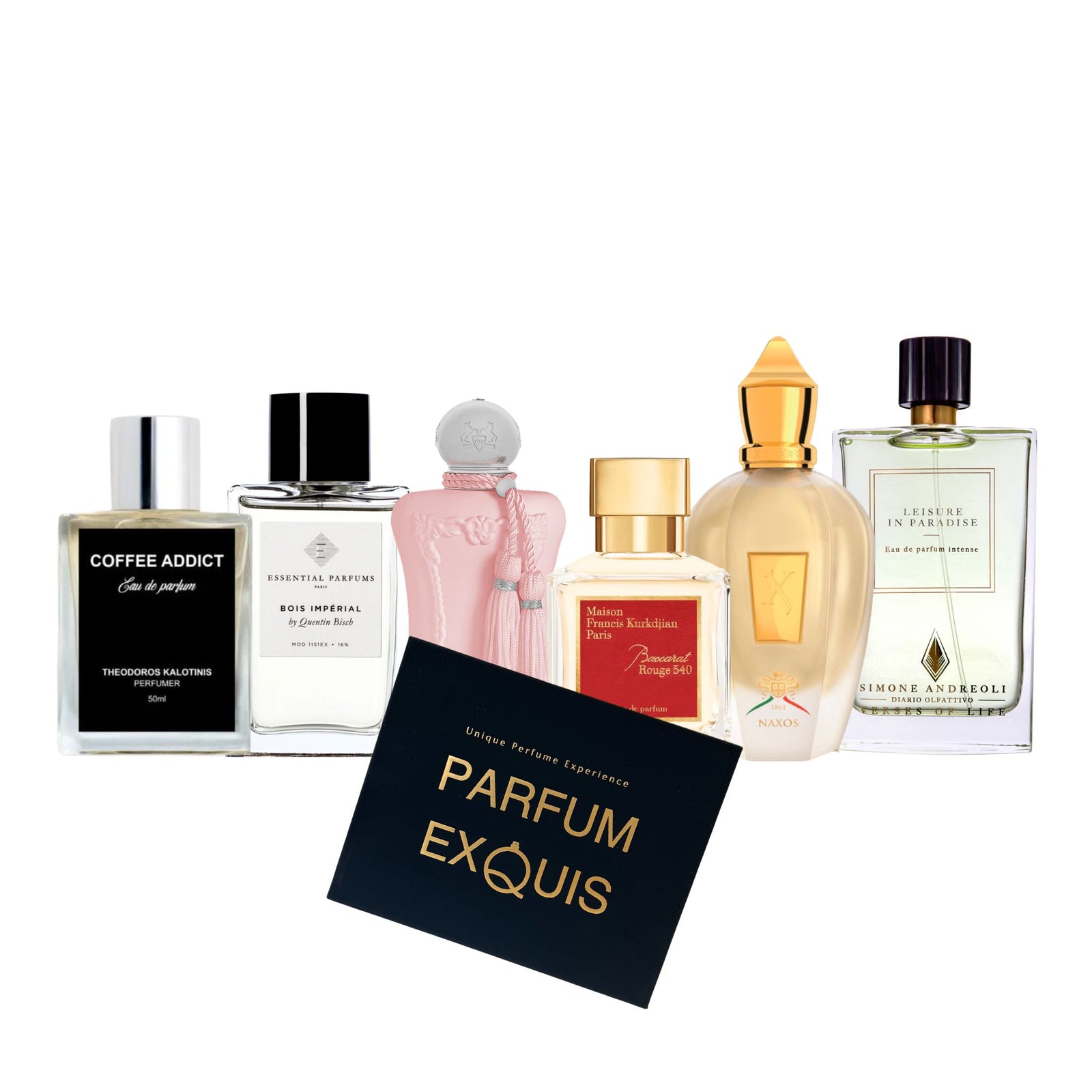 Top 6 best selling fragrances discovery sample set | parfumexquis